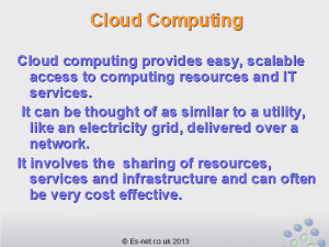 Cloud Computing